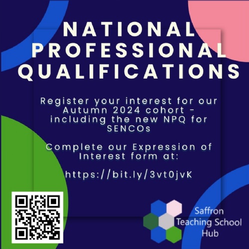 Saffron Teaching School Hub - NPQ news